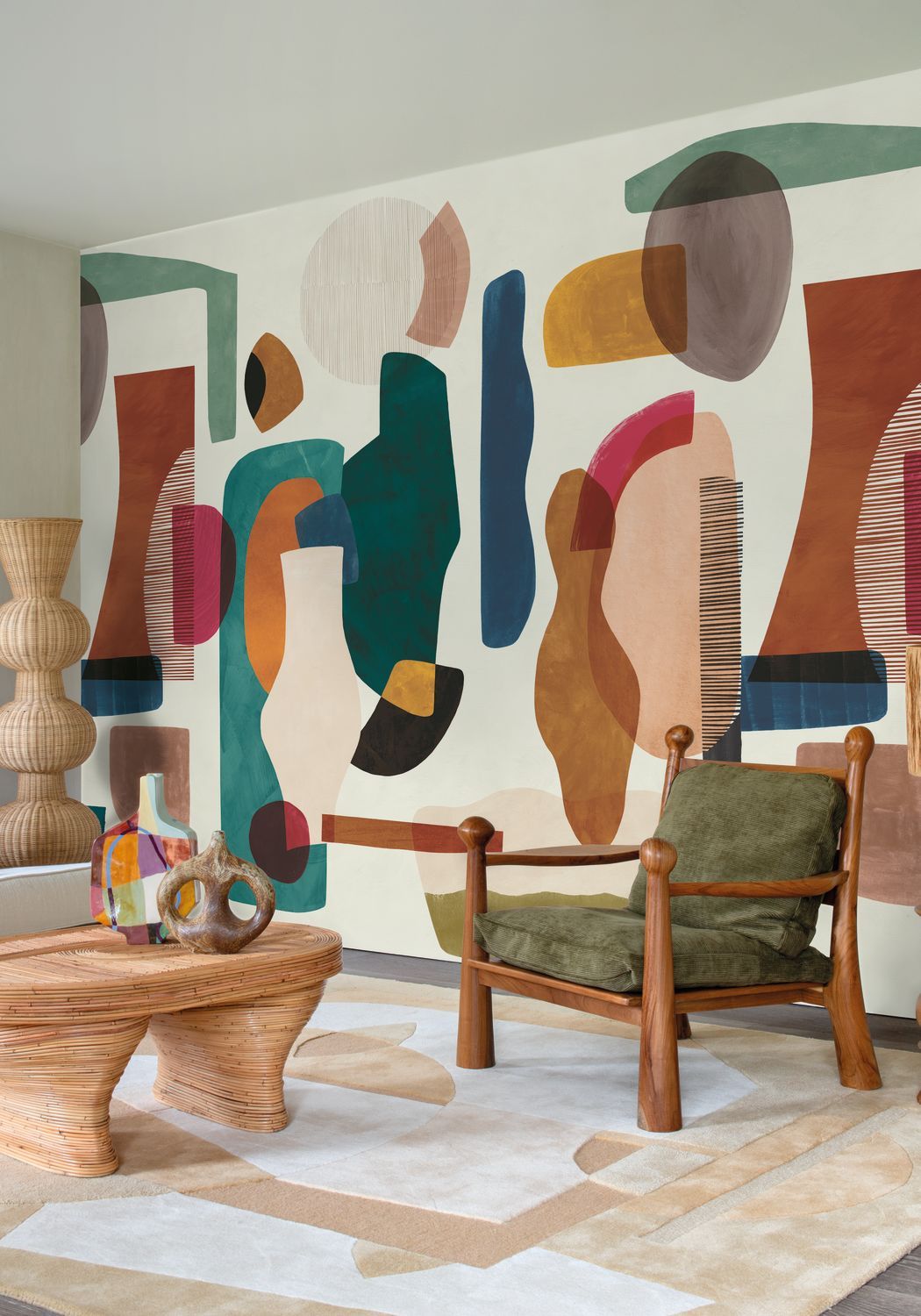 Organic Shape Wallpaper – The Wallpaper Emporium